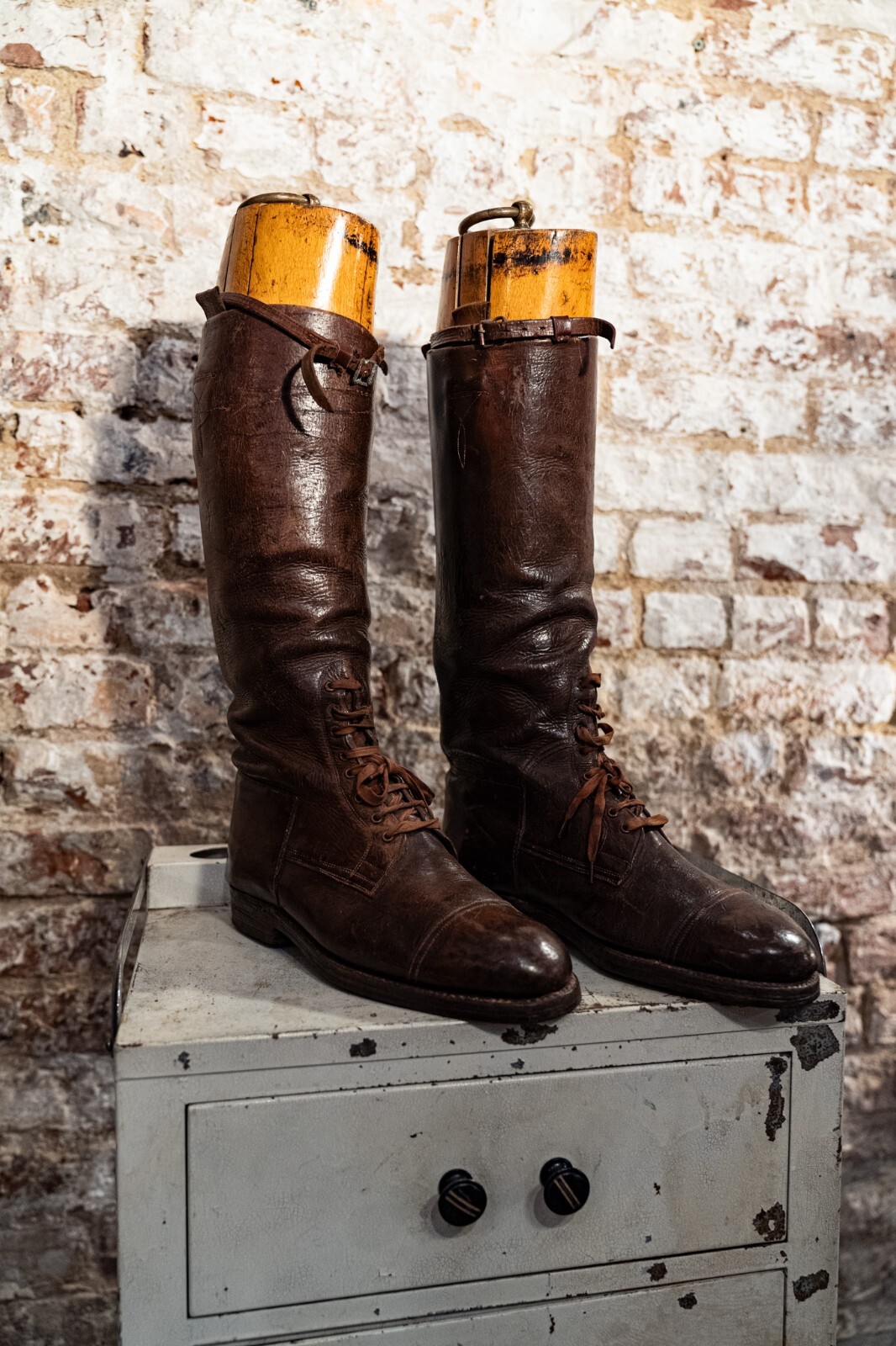 1800's Leather Boot Mold - Cobbler Tool - Gem