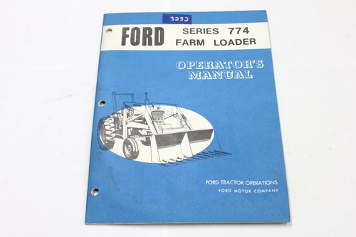 Operators manual for Ford 774 series farm loader | eBay
