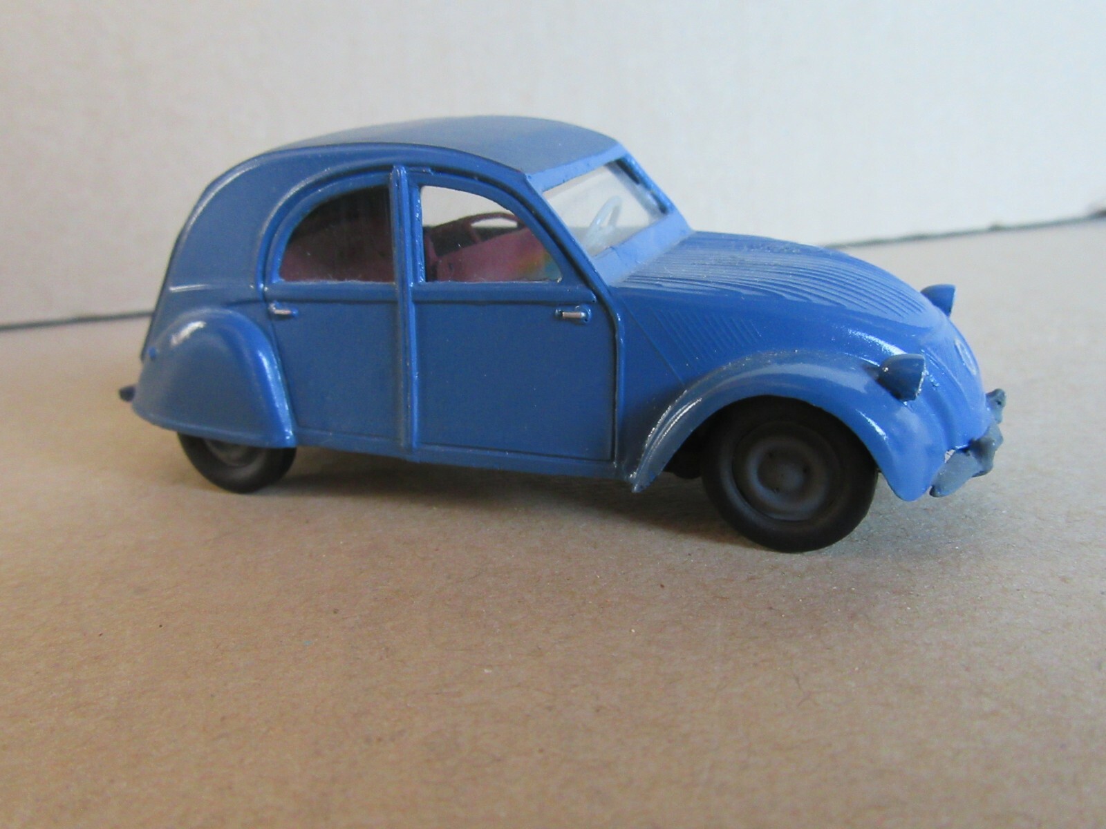 Vintage Kit Artisanal LM Plastic Citroën 2cv Type A 1948 Blue 1:43 | eBay