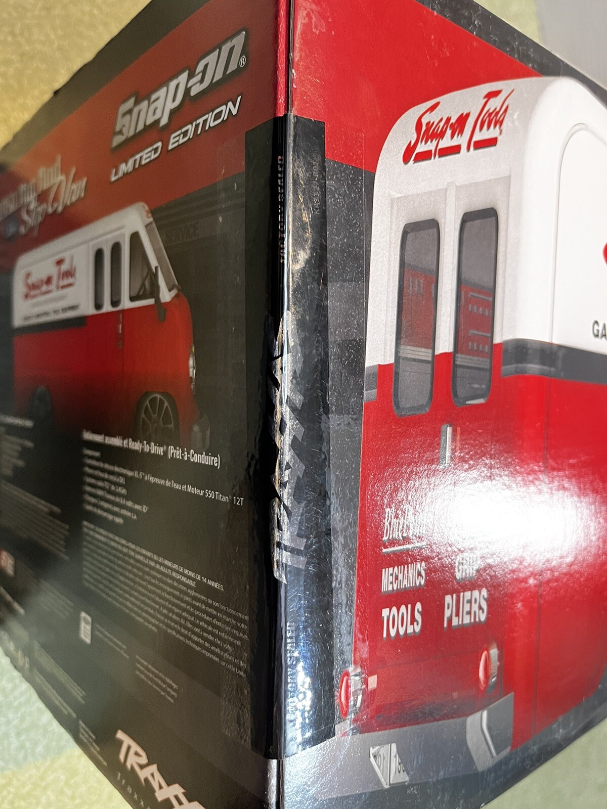 Sealed Traxxas 1950 Hot Rod Ford Snap-On Tools 1:10 Scale 4WD RC Van 24 ...