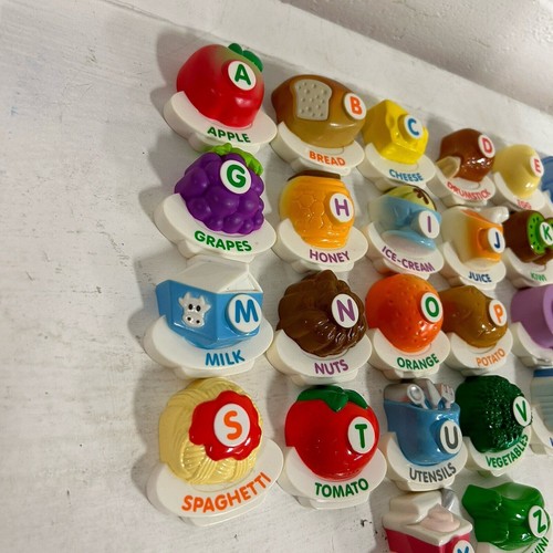 Vtech ABC Alphabet Food Fun Refrigerator Magnets COMPLETE A-Z | eBay
