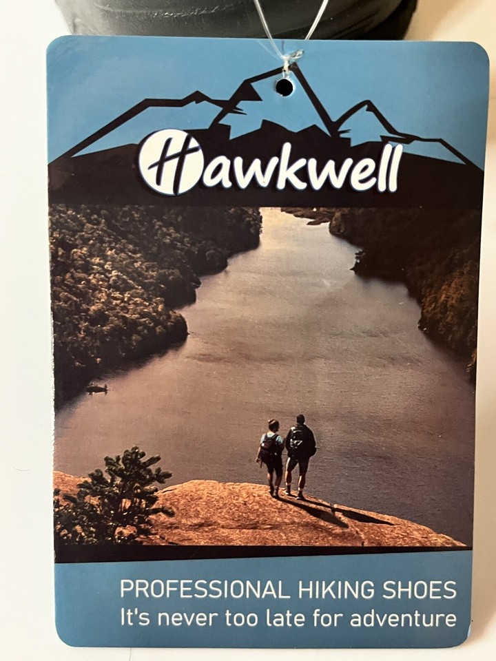 NWT Hawkwell Mens Outdoor Adventure Hiking Black Shoes T2176 Size 9 | eBay