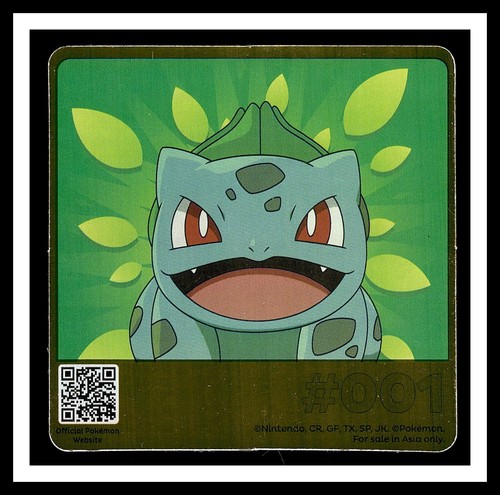 Bulbasaur #001 Oreo X Pokemon card 2024 Special Edition Nintendo | eBay