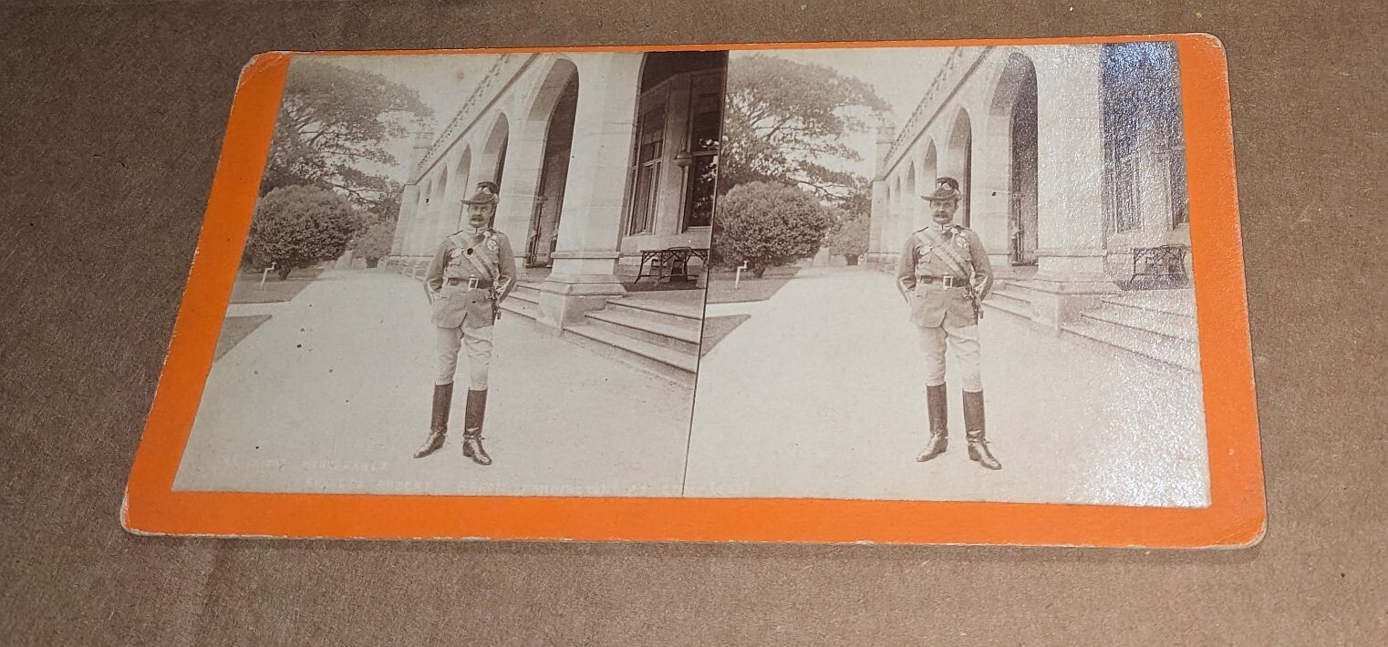 Stereoview Baron Charles Robert Carrington Australia New South Wales ...
