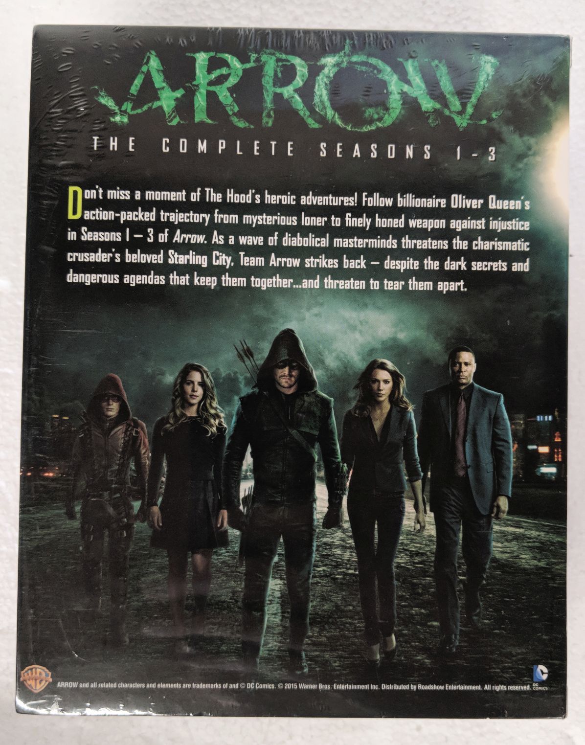 ARROW Complete Seasons 1 2 3 BLU-RAY 12-DISC Set REGION B oz seller DC ...