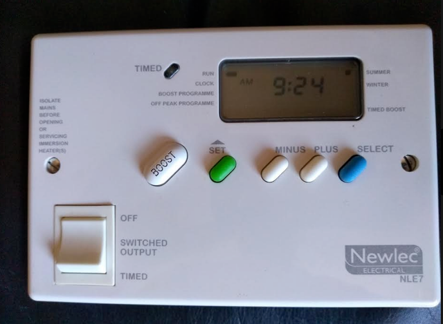 Newlec NLE7 Programmable Economy 7 Immersion Water Heater Controller ...