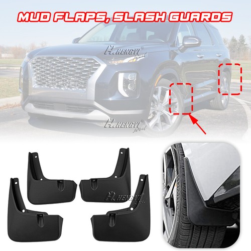 4PC Mud Flaps Splash Guard For Hyundai Palisade 2020-2023 Without ...