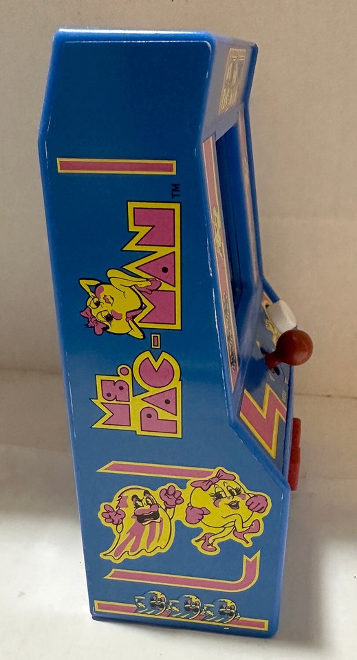Ms Pacman Arcade Mini Handheld Tabletop Game Electronic Tested Works ...