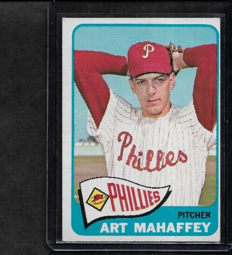 1965 Topps Baseball #446 Art Mahaffey PHILLIES EX/MT | eBay