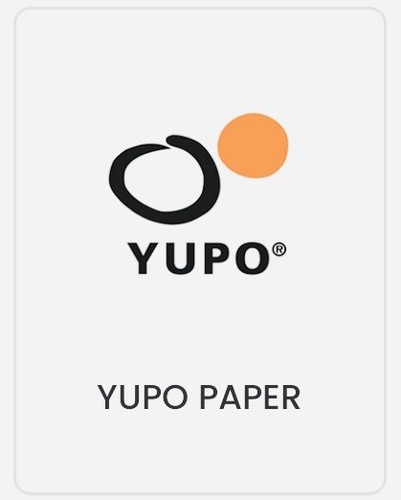 YUPO multimedia Paper Medium & Heavy 5 Sheets Each 74lb. & 144lb. (10 ...