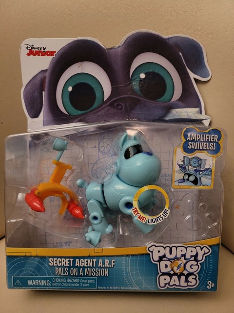 Disney Junior Puppy Dog Pals on a Mission Secret Agent ARF Light up ...