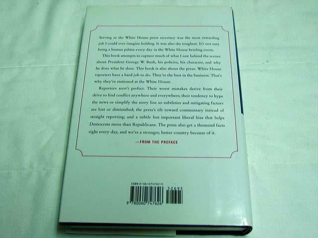 ARI FLEISCHER Autographed - TAKING HEAT Book - Press Secretary Fox News ...