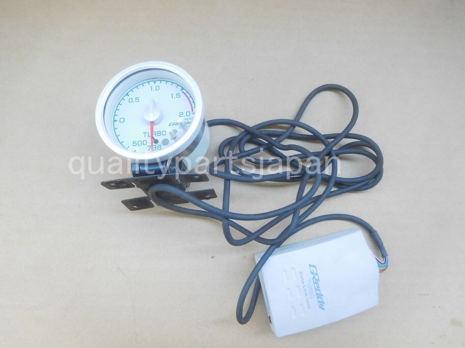 Greddy TRUST 60mm Boost Turbo Gauge Meter White | eBay