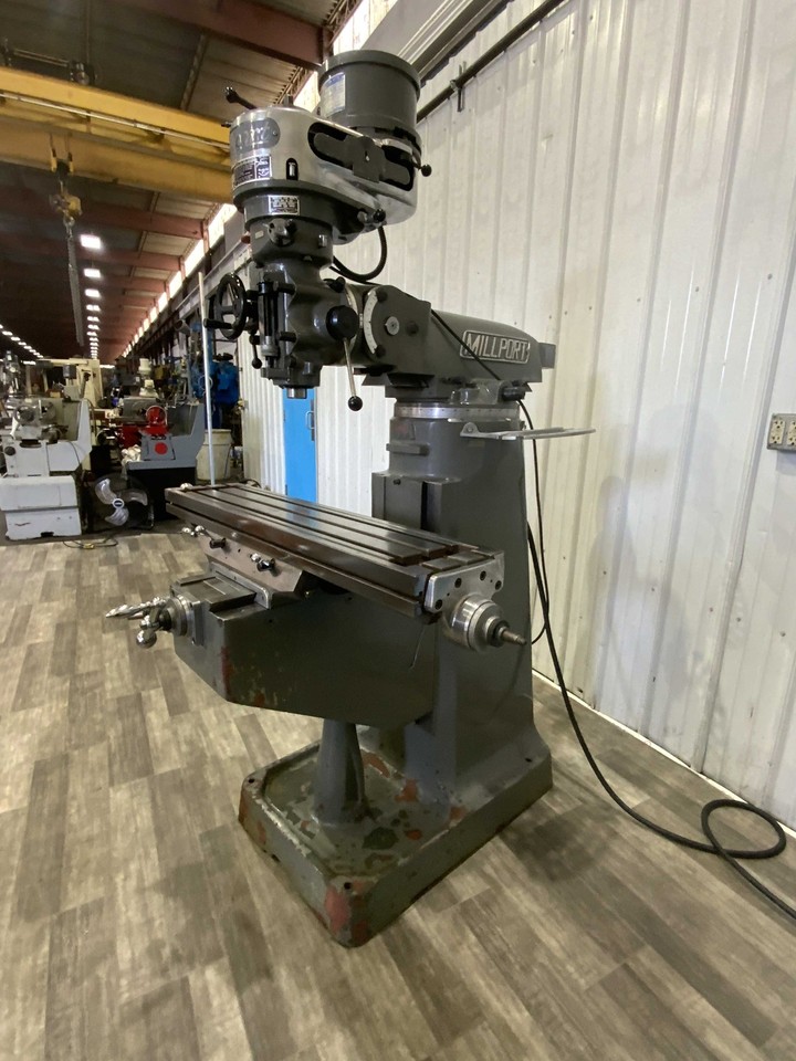 2 HP MILLPORT RAM TYPE VERTICAL MILL: STOCK #78386 | eBay