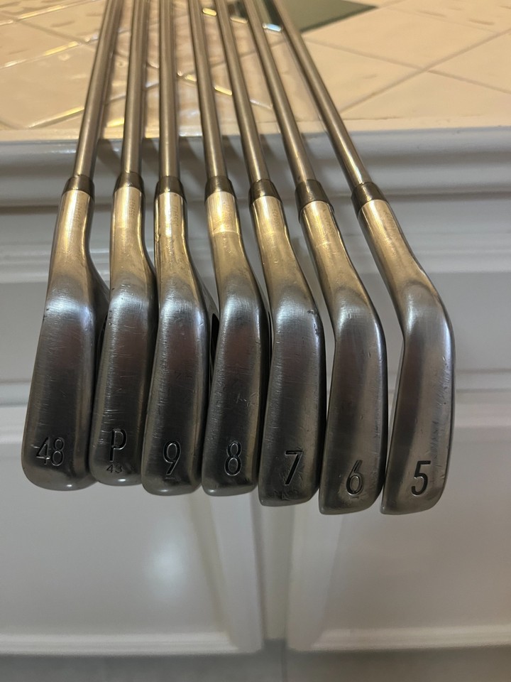 Titleist T300 Iron Set 5-PW, AW SteelFiber i80 R-Flex Graphite RH 2 ...