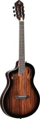 Ortega Guitars TourPlayer Series Left-Handed Thinline Crossover ...