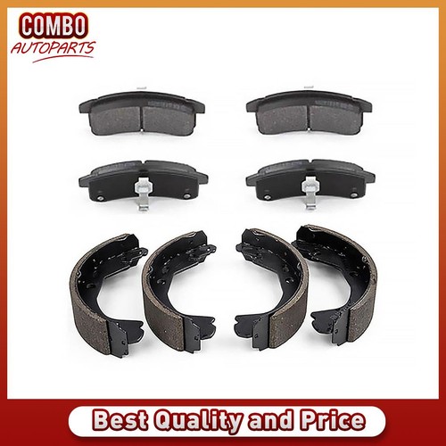 Front & Rear Brake Pads Drum Shoes for 1994 1995 1996 Chevrolet Lumina ...