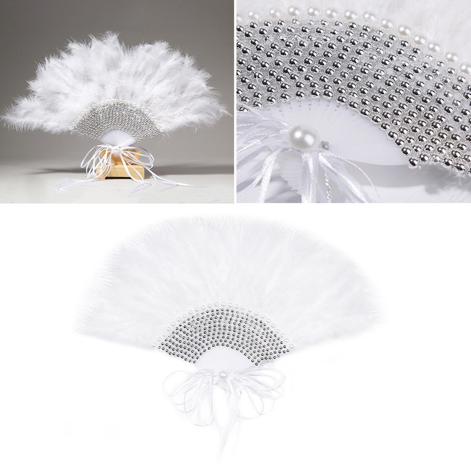 1PC Wedding Fan Vintage Elegant Handheld Fan Folding for Flapper Fan ...