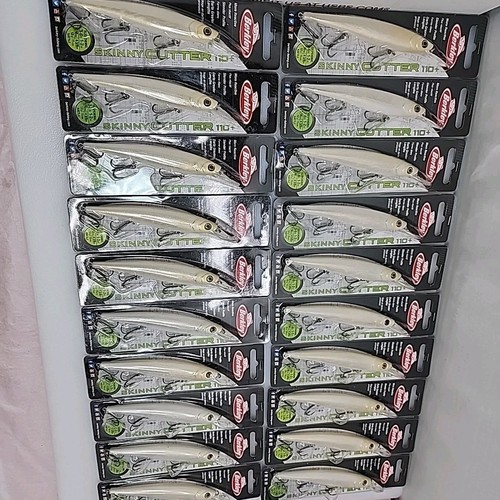 20 BERKLEY SKINNY CUTTER 110 SHALLOW 4-3/8" Jerk Bait Lot 7/16OZ Lures ...
