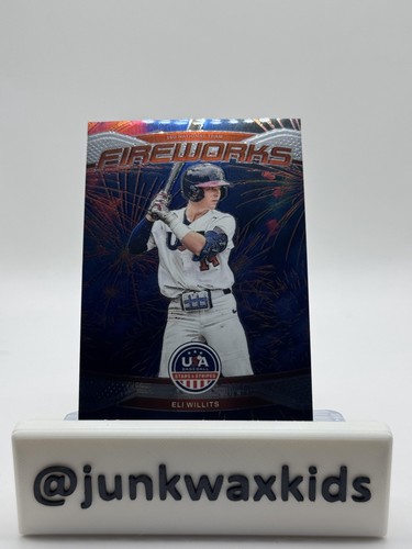 2026 Panini USA Baseball #25 Eli Willits Fireworks | eBay