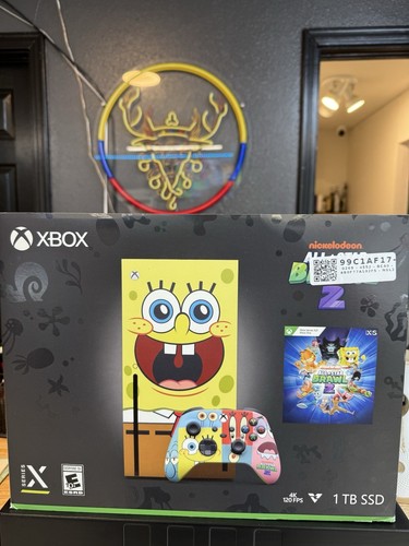 Microsoft Xbox Series X SpongeBob SquarePants All Star Brawl 2 Console ...