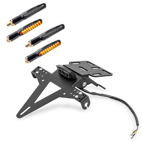 Set Tail Tidy + 4x Indicators LED for Kawasaki Ninja 650 / 400 / 300 ...