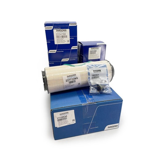 OEM PACCAR FILTER SERVICE KIT MX-13 EPA 17 OIL, FUEL, ELEMENT & PLUG ...