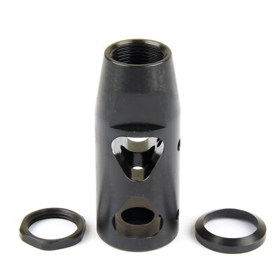 New design Steel 5/8x24 Thread Muzzle Brake for .308 | eBay