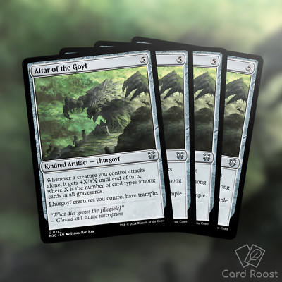 MTG x4 Altar of the Goyf 0282 Commander: Modern Horizons 3 M3C Playset ...