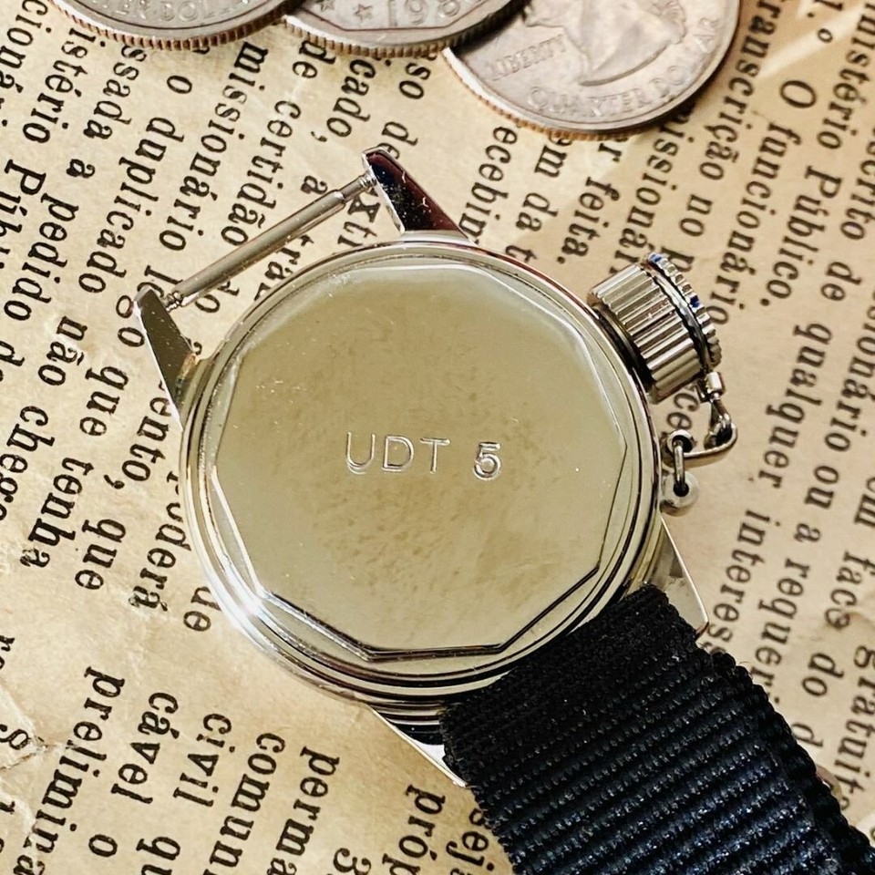 Bulova 10BM UDT5 Military Watch 24H Dial 1940s OH NATO Strap Men's ...