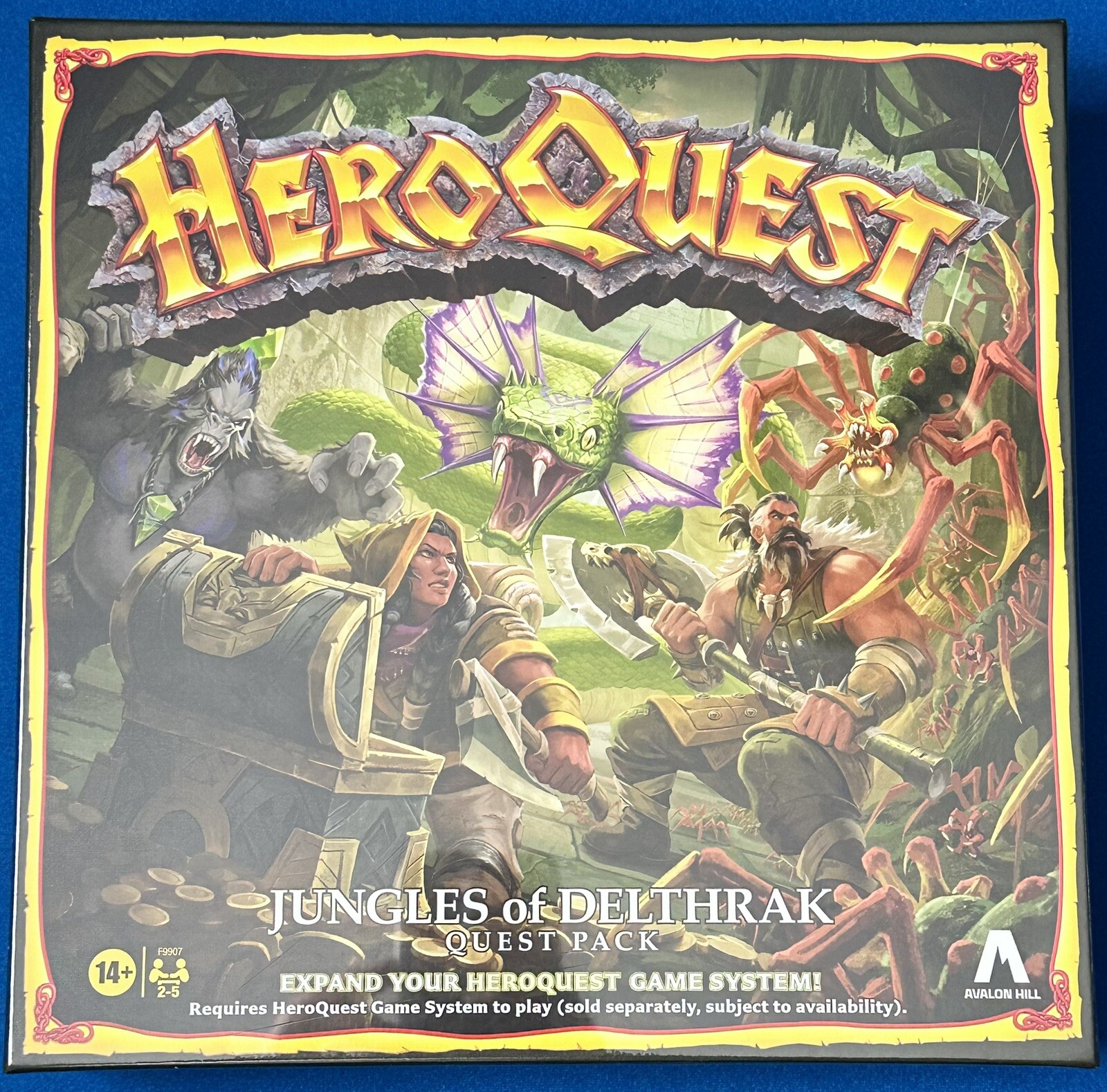 HeroQuest Expansion Jungles of Delthrak - Sealed 2024 Hasbro | eBay