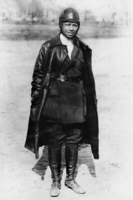 8x10 Print Historic Bessie Coleman First African American Pilot #BC24 ...