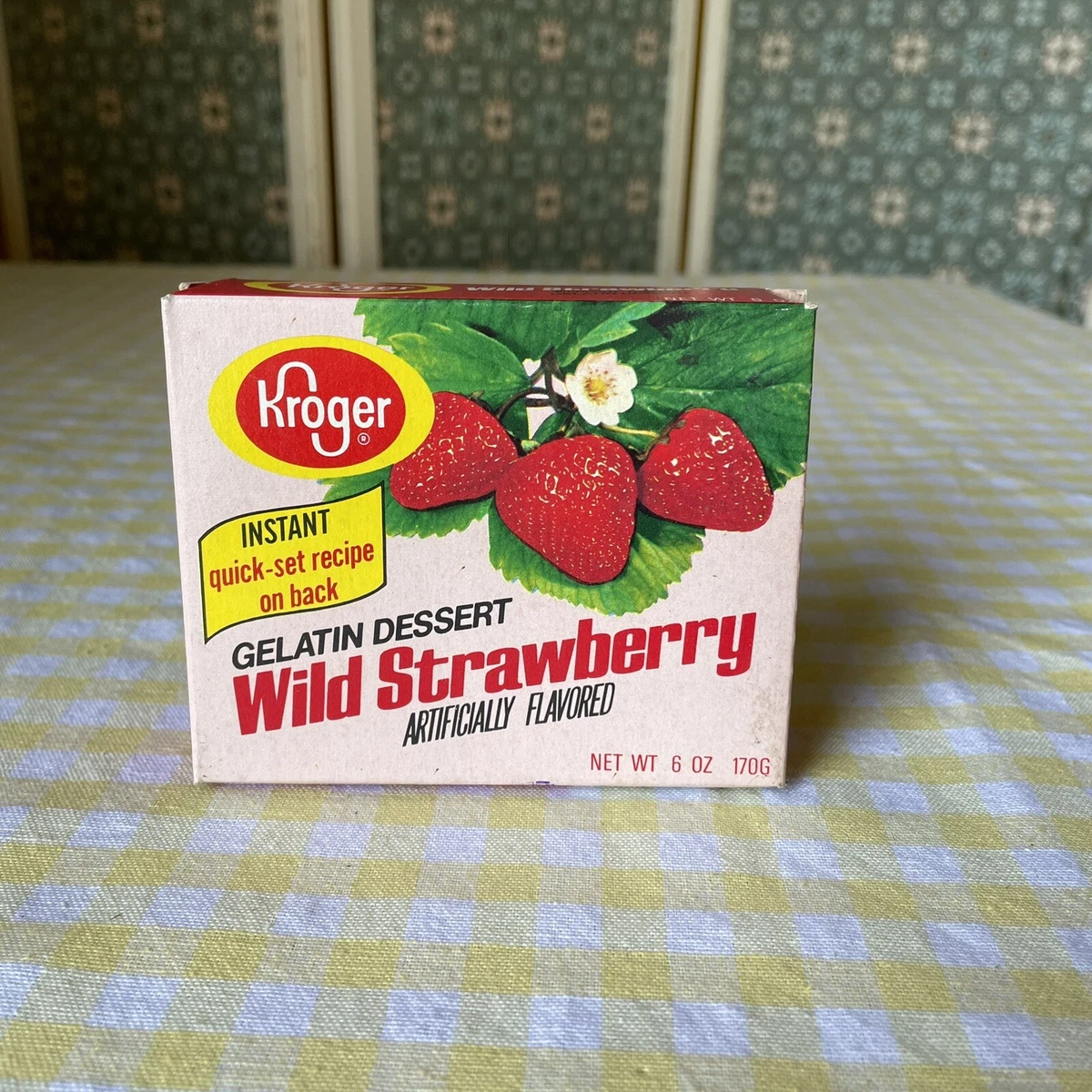 Strawberry Jello Box