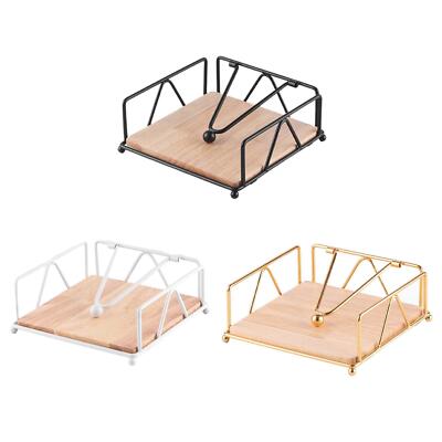 Table Tissue Storage Holder Home Decor Tabletop Tissue Dispenser Napkin ...