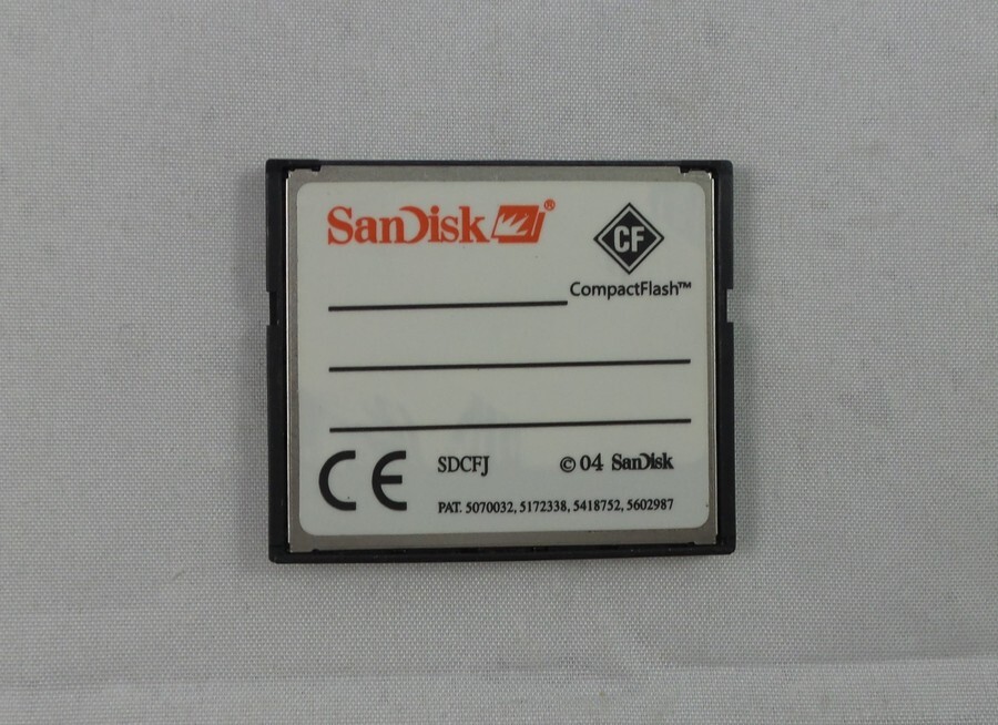 SanDisk 64MB 24x - CompactFlash I Card - SDCFB-64 for sale online | eBay