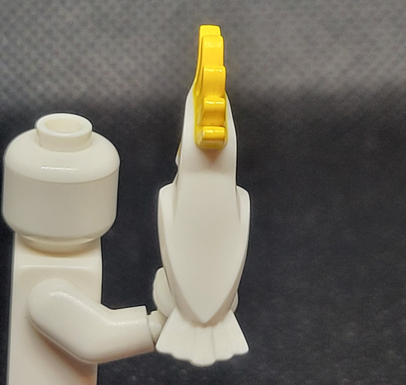 Lego Cockatoo Bird White and Yellow Feathers NEW 6510723 / 6333pb01 | eBay