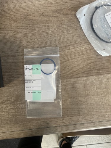 Porsche Gasket O ring - WHT 005 184 | eBay