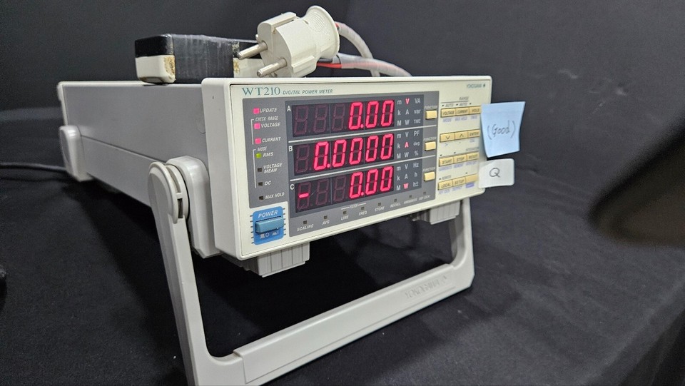 Yokogawa WT210 : Digital Power Meter, 760401-F/DA4 (0240), Q | eBay