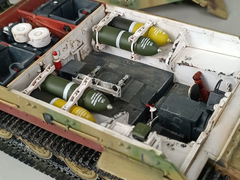 1/35 Built WWII German Sturmtiger 38cm Assault Mortar Tank w/Interiors ...