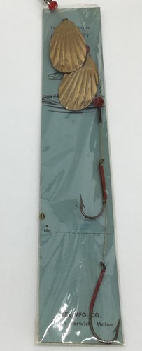 1950s Vintage Rangeley Spinner Fishing Lure Lee Mfg., S. Berwick, Maine ...