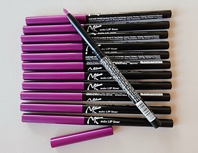 12 Pencils AA36 DARK ORCHID NK NICKA K New York Auto Retractable Lip ...