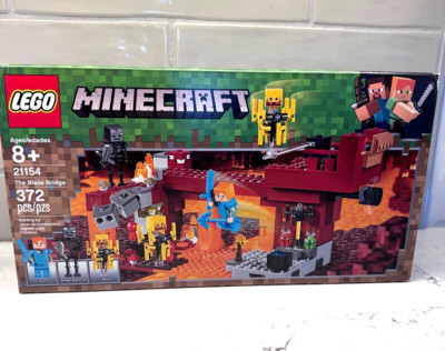 New Lego Minecraft 21154 The Blaze Bridge | eBay