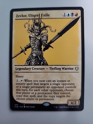 MTG Zevlor, Elturel Exile Comm Legends: Baldur's Gate 441 Showcase Rare ...