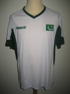 Pakistan rare international football shirt soccer jersey trikot maillot ...
