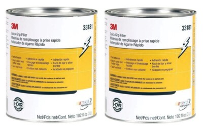3M 33181 Quick Grip Filler - 102 Fl.Oz. (2 Pack) | eBay