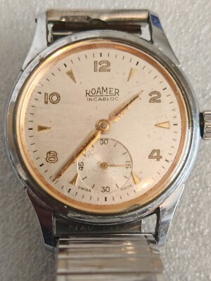 Roamer Brevete Vintage Watch In Good Working Order, 215999, 180549 ...
