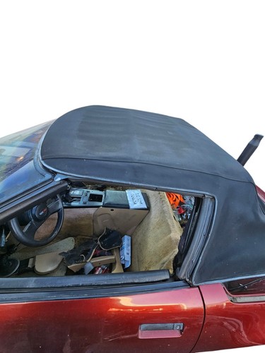 1986-1993 C4 Corvette Convertible Top Complete Black Canvas and Frame ...