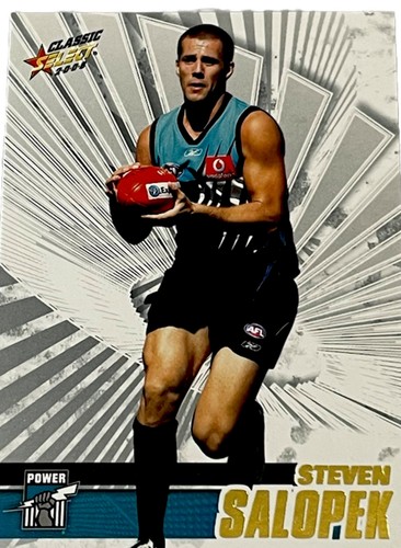 2008 AFL Select Classic Steven Salopek Port Adelaide Power Trading Card ...