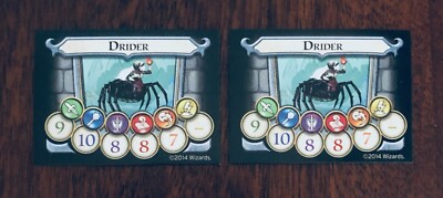 D&D, Dungeon! Official (Drider) (2 Count) Extra/Replacement Monster ...