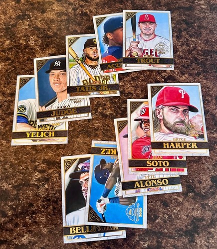 2020 Topps Chrome Topps Gallery Preview Baseball Set | eBay